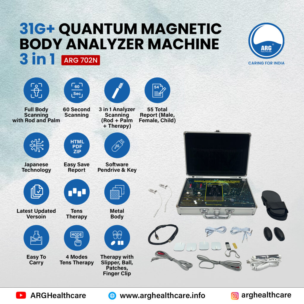 31G+ Quantum Magnetic Resonance Body Analyzer 3 in 1 Arg 702P - ARG ...